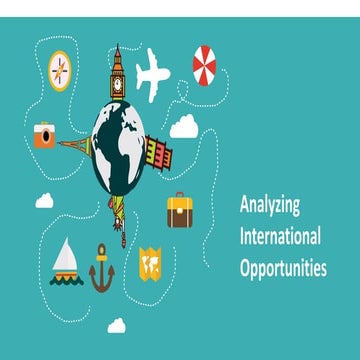 International business Analyzing International Opportunities | PPTX
