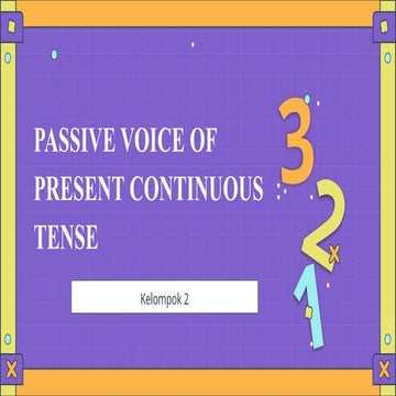 Passive Voice Of Present Continuous Tense.pptx