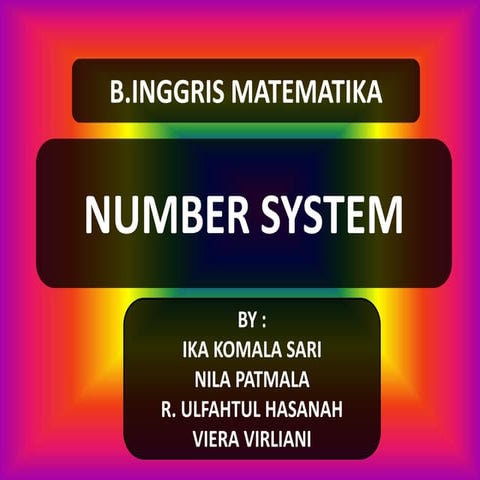Real numbers system | PPT