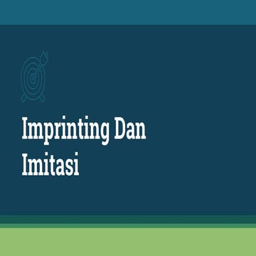 Imprinting & Imitasi | PPTX