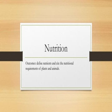 PPT BIology Nutrition .pptx