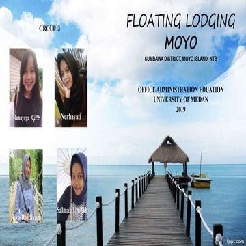 TOURISM BUSINESS FLOATING LODGING MOYO | PPTX