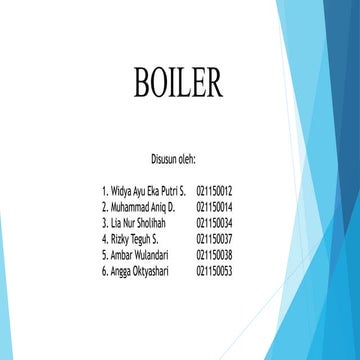 Boiler | PPTX