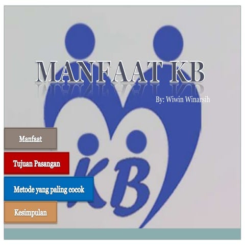 Manfaat KB (STIKES Muhammadiyah Kudus) | PPT