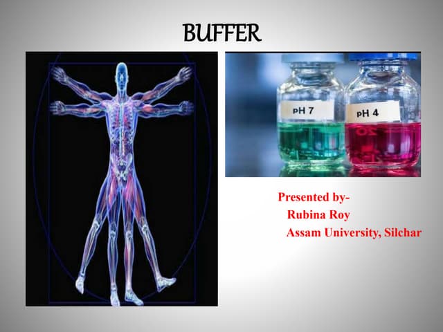 Buffers in biological systems | PPTX