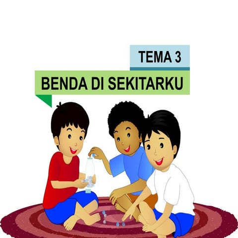 PPT BUPENA 3B TEMA 3 SUBTEMA 4 Benda disekitarku | PPTX