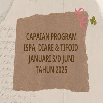 Capaian Program ispa diare thypoidTahun 2025.ppt