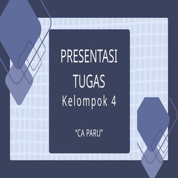 PPT Ca Paru kanker paru paru kanker.pptx