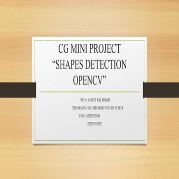 Real Time Shape Detection Using Opencv And Python For Geometric Object 5742