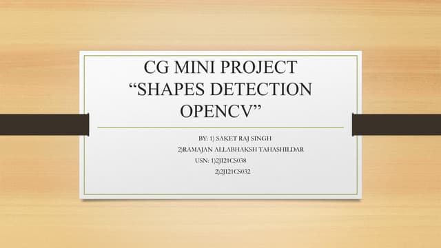 Real Time Shape Detection Using Opencv And Python For Geometric Object 5742