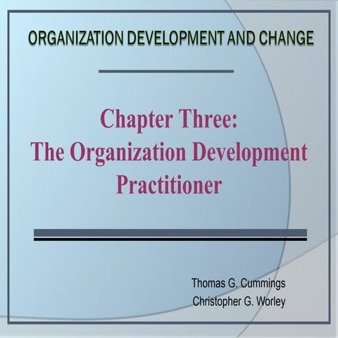 Ethics of Organizational Development - Organizational Change and ...