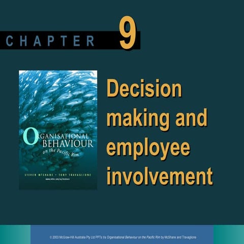 Organizational Behavior CH 09 | PPT