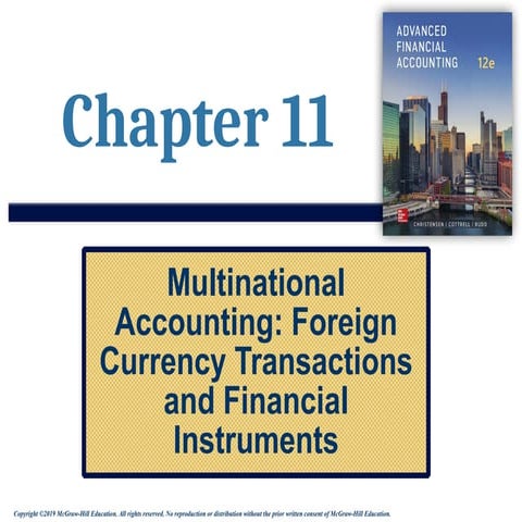 chapter 11 multinational accounting: foreign currency | PPTX