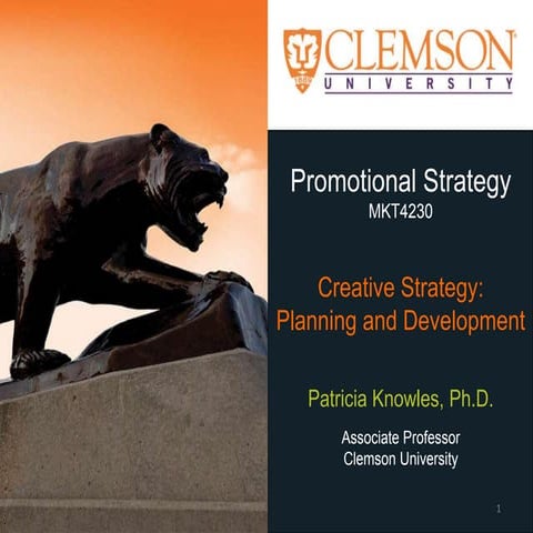 Chapter 8 - Creative Strategy: Planning and Development | PPTX