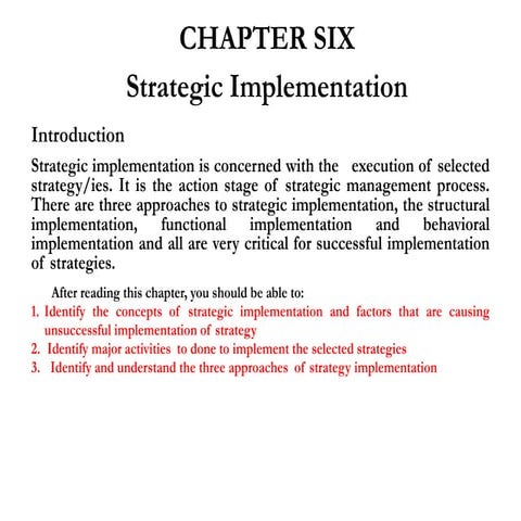 ppt chapter six.pptx | Business | Business and Finance