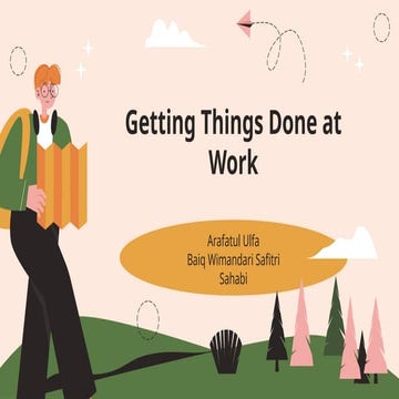 PPT Getting Things Done at Work - discourse analysis | PPT