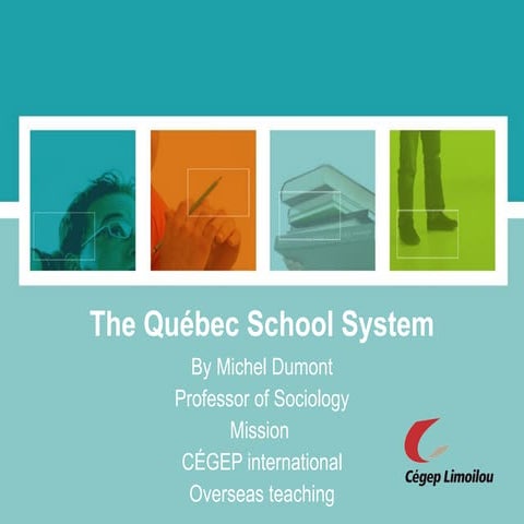 Québec School System | PPT