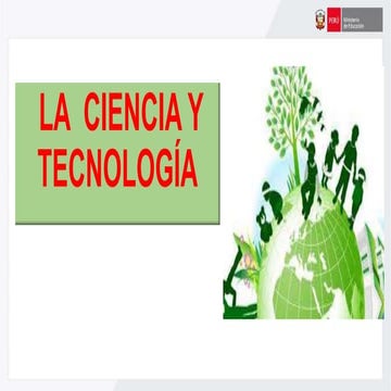 Ciencia y tecnología. | PPTX