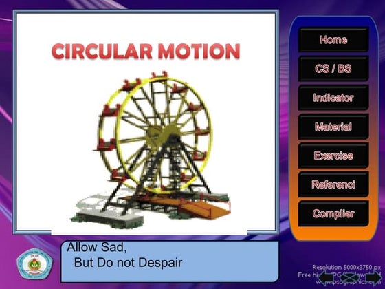 Circular motion | PPT | Physics | Science