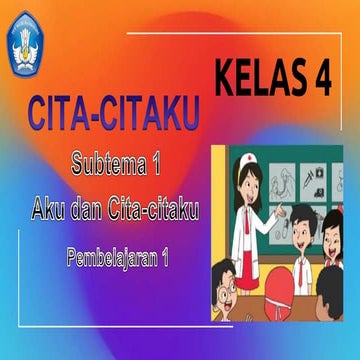 PPT CITA CITAKU KELAS 4 TEMA 6 B INDO.pptx