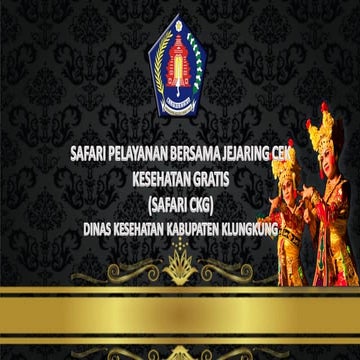 Cek kesehatan gratis di kelompok umur di indonesia | PPT