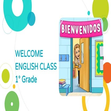 English class 1 basico routines hello song days of the week | PPT