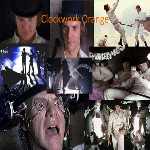 MS2 Media Production Process - Clockwork Orange | PPTX | Crime & Harmful Acts to Individuals ...