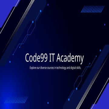 Code99 IT Academy : IT Training, Digital Marketing | PPTX