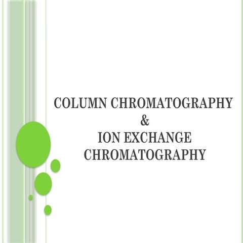 Column chromatography | PPTX