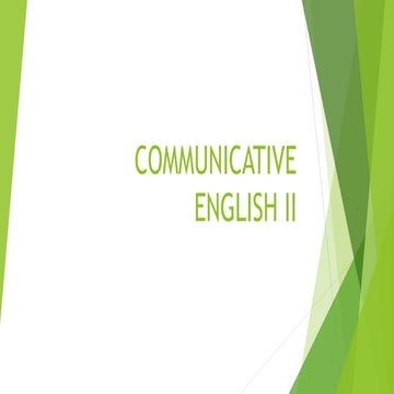 PPT COMMUNICATIVE ENGLISH II.pptx