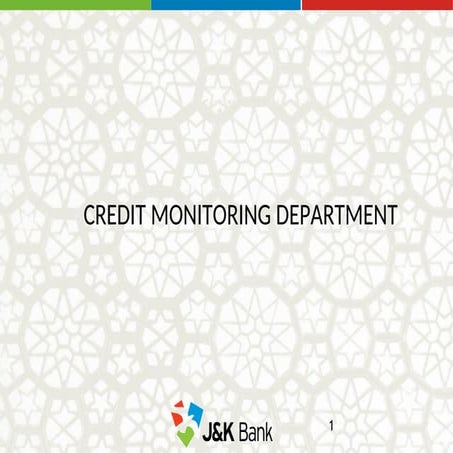 PPT Consolidated credit monitoring presentation uploaded | PPT