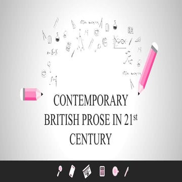 Contemporary British Prose in 21st century | PPTX