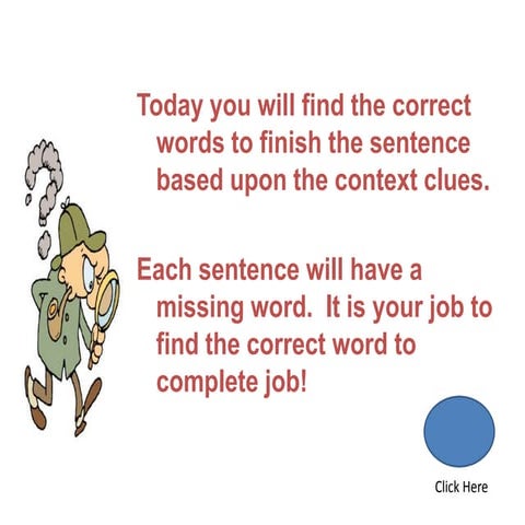 Ppt context clues | PPTX
