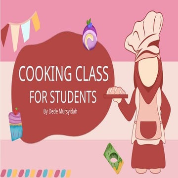 PPT Cooking Class_2024.untuk kegiatan disekolah | PPTX