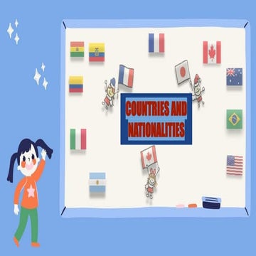 PPT Countries and Nationalities for kidspptx | PPTX