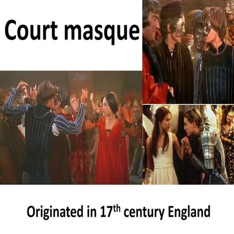 Romeo & Juliet Court Masques | PPTX