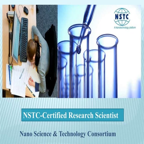 NSTC-Certified Research Scientist | PPTX