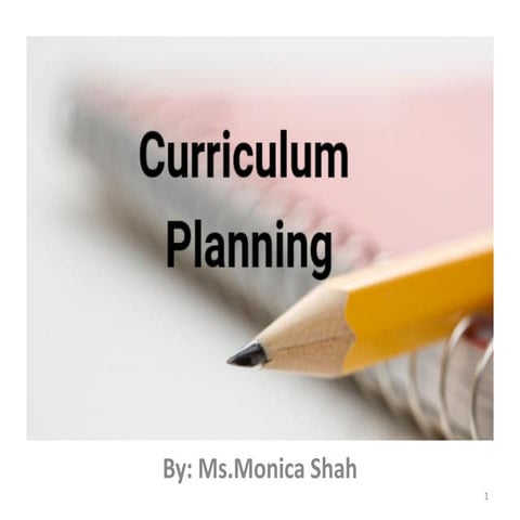 Curriculum | PPTX