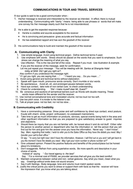 The Tour Commentary | PDF