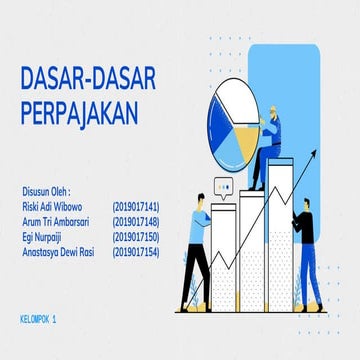 Dasar dasar perpajakan | PPTX
