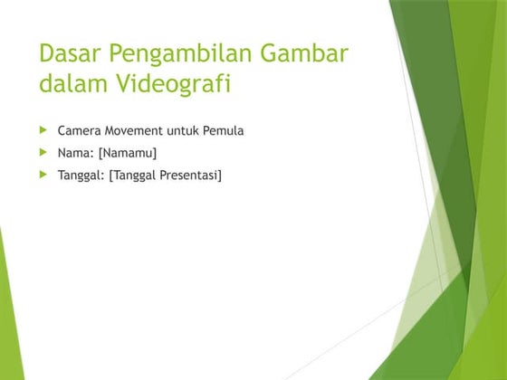 Jenis-Jenis Camera Movement, Skill Wajib untuk Dikuasai Filmmaker.pdf