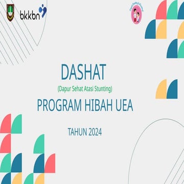 ppt dashat bu wahyu UTUK DAPUR SEHAT ATASI STUNTING | PPT