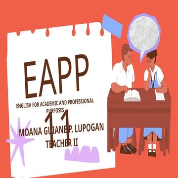 REVIEW.pptx in EAPP for grade 12 and grade 11 | PPTX