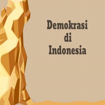 Ppt Demokrasi Indonesia | PPTX