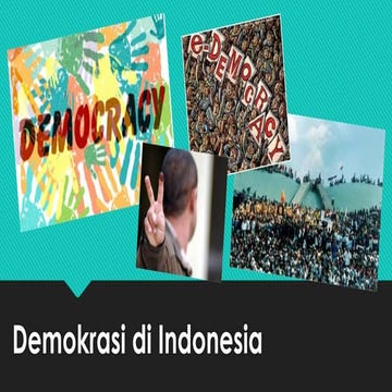 Ppt Demokrasi Indonesia | PPTX