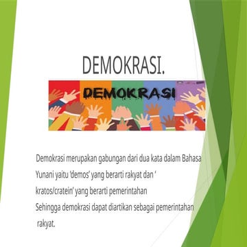 Demokrasi dalam ajaran islam | PPTX