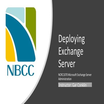 PPT_Deploying_Exchange_Server.pdf.pdf | Web Hosting | Internet