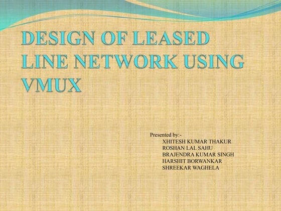 Leased Line - Features & Benefits | PPT
