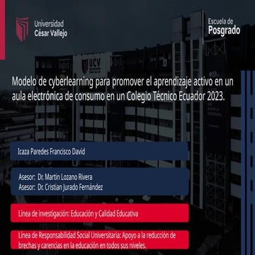 modelo para diapositivas qpara sustentación | PPTX