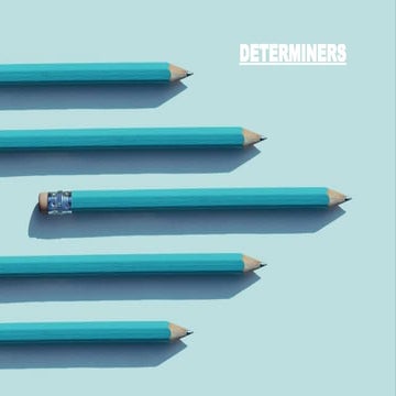 Ppt Determiners Pdf Pdf